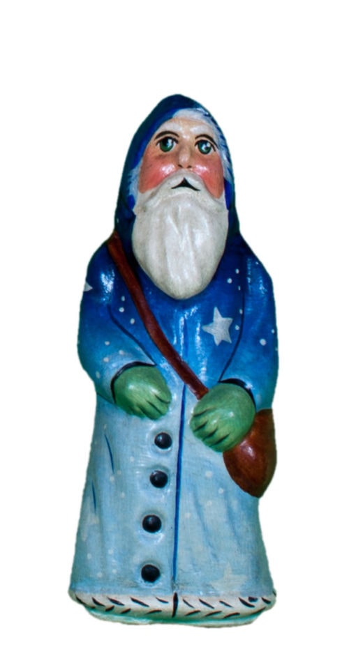 Blue Father Christmas with Star Coat from Vaillancourt