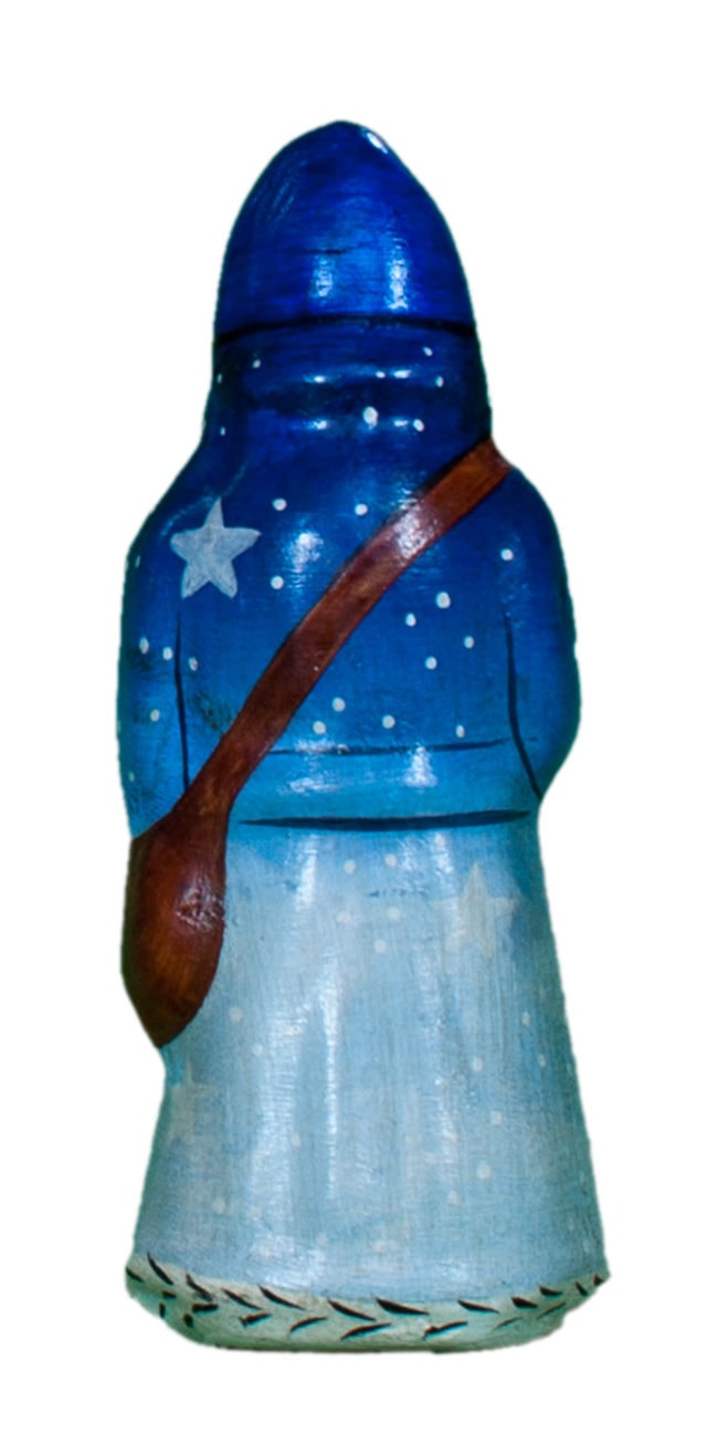 Blue Father Christmas with Star Coat from Vaillancourt