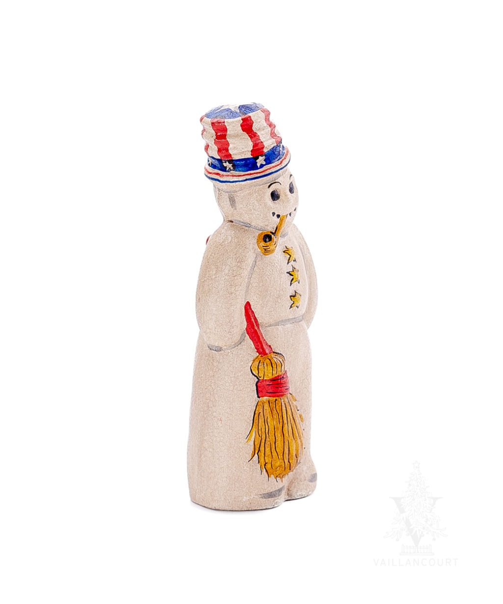 Uncle Sam Snowman from Vaillancourt