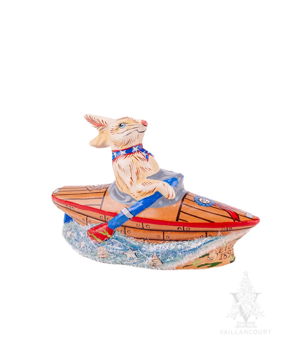 Parade Rabbit in Kayak from Vaillancourt