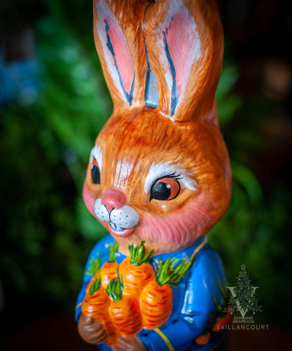 Chalkware Rabbits by Vaillancourt Folk Art of Sutton, MA