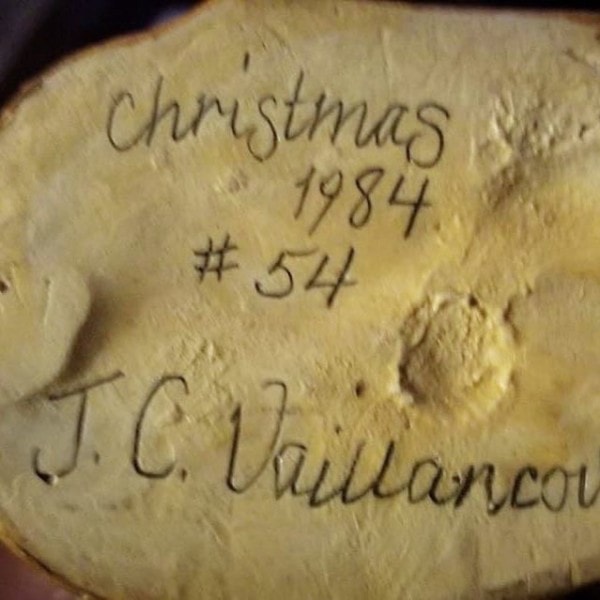 Identify and Care for your Vaillancourt Chalkware