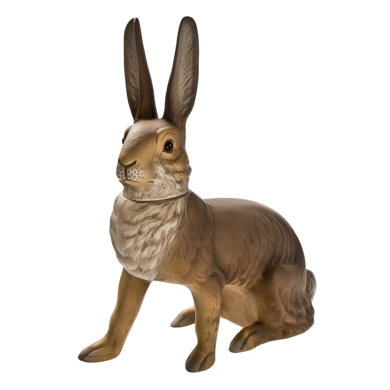 MAROLIN Large Sitting Easter Hare With Lift-Off Head Brown from ...