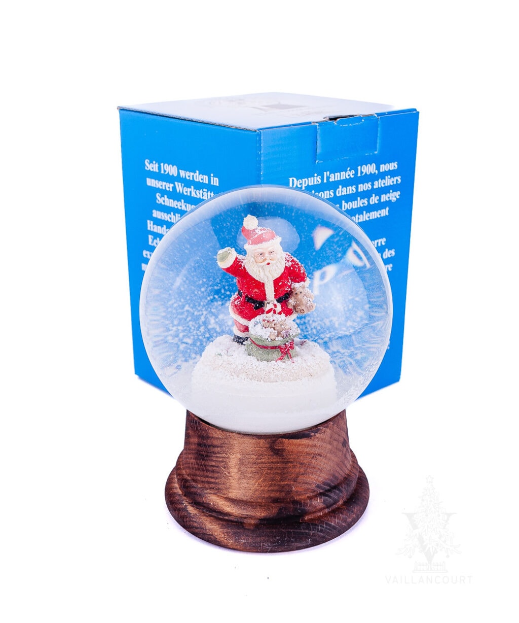 Perzy Snowglobe - Santa with Gifts from Vaillancourt