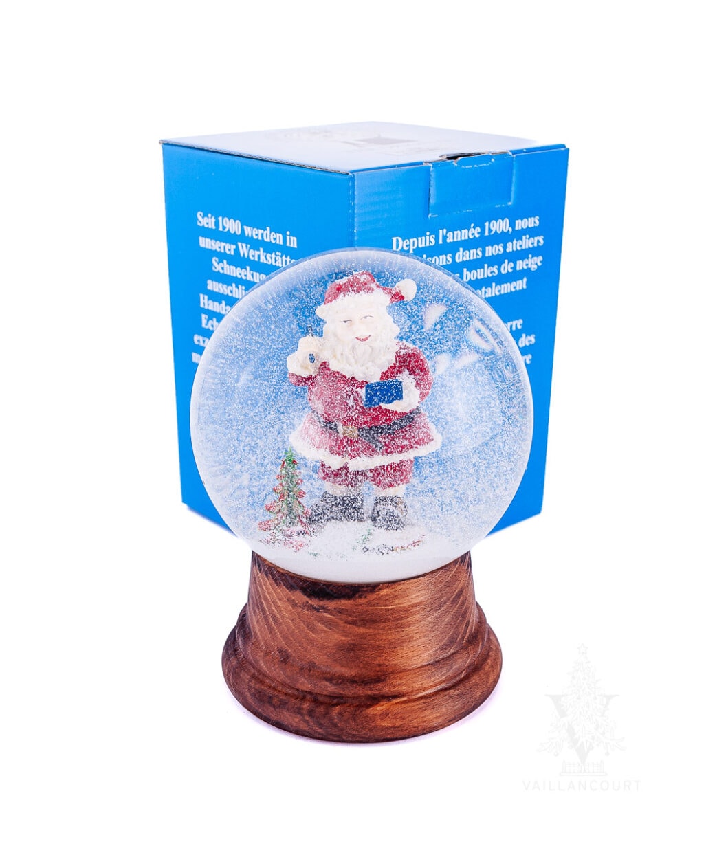 Perzy Snowglobe - Santa Notebook from Vaillancourt